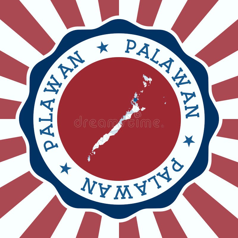 Insignia de palawan. ilustración del vector. Ilustración de filipinas ...
