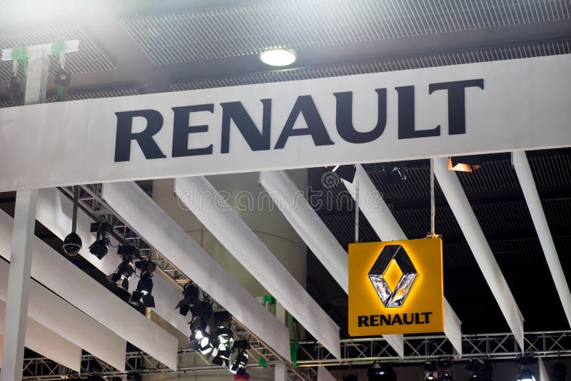 Insignia de RENAULT foto editorial. Imagen de trademark - 22249761