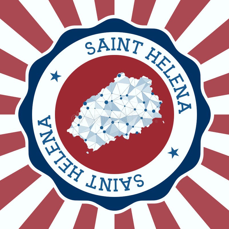 Insignia de santa elena. ilustración del vector. Ilustración de ...
