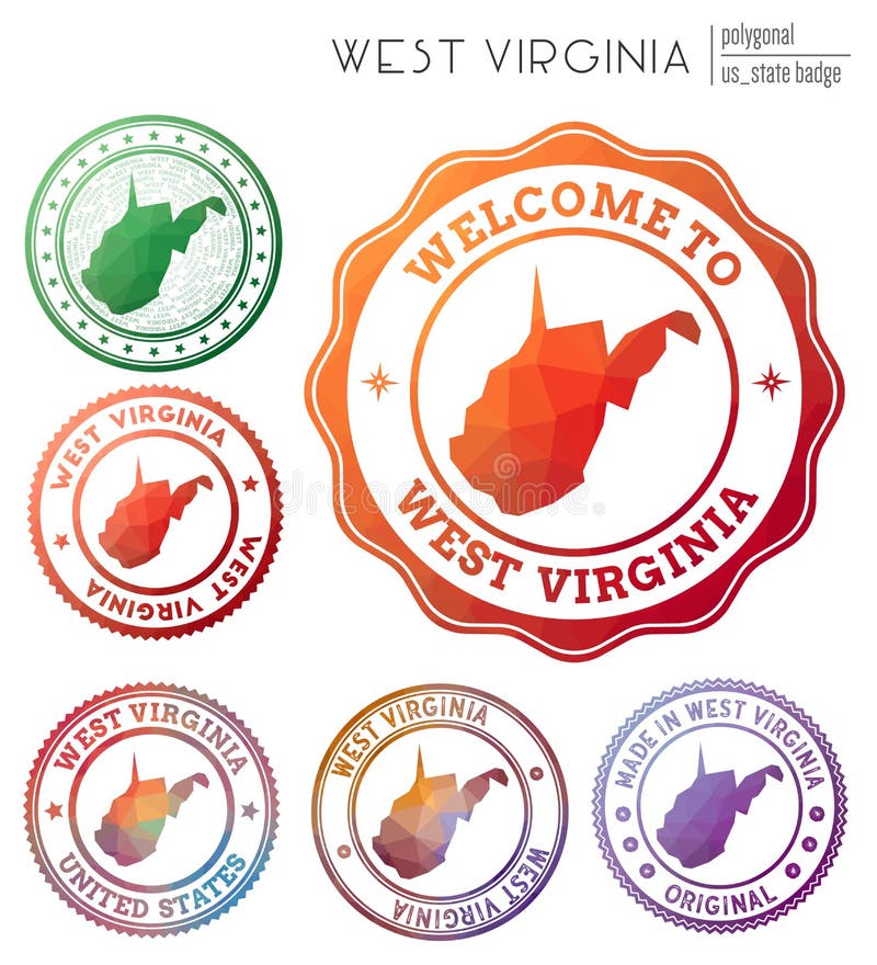 Símbolo de Virginia ilustración del vector. Ilustración de paisaje ...