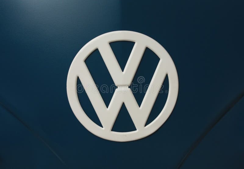 Insignia de VW imagen editorial. Imagen de fabricante - 20441810