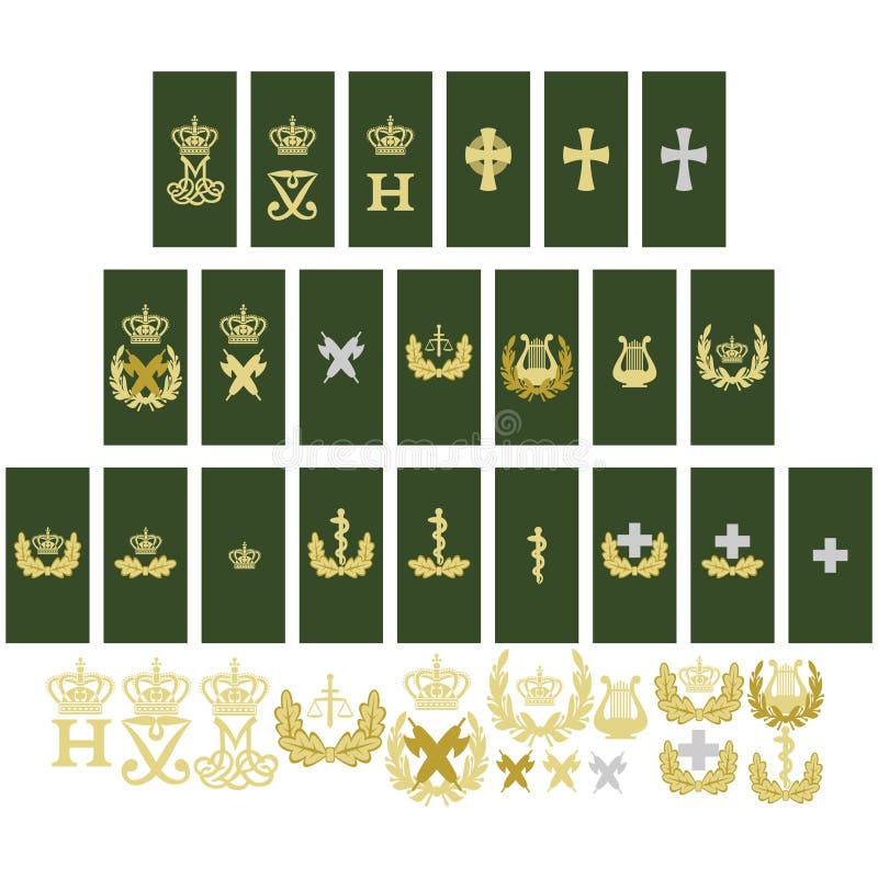 Insignia Armed Forces Hungary Stock Vector - Illustration of star, item ...