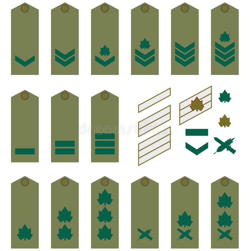 Insignias Israelíes Del Ejército Ilustración del Vector - Ilustración ...
