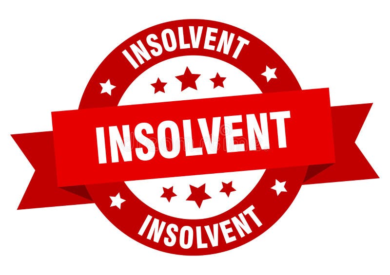 Insolvent Sticker Stock Illustrations – 287 Insolvent Sticker Stock ...