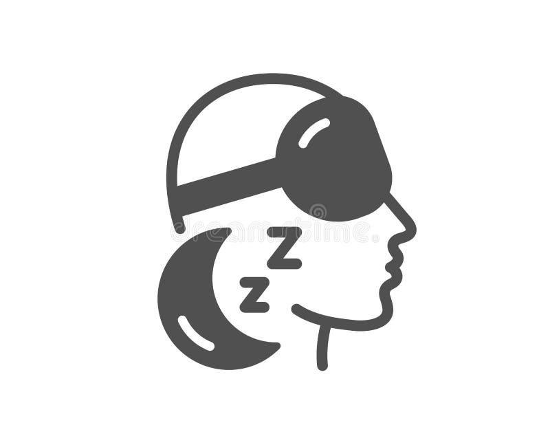 Insomnia Quality Icon. Sleeping Goggles Sign. Vector Stock Vector ...
