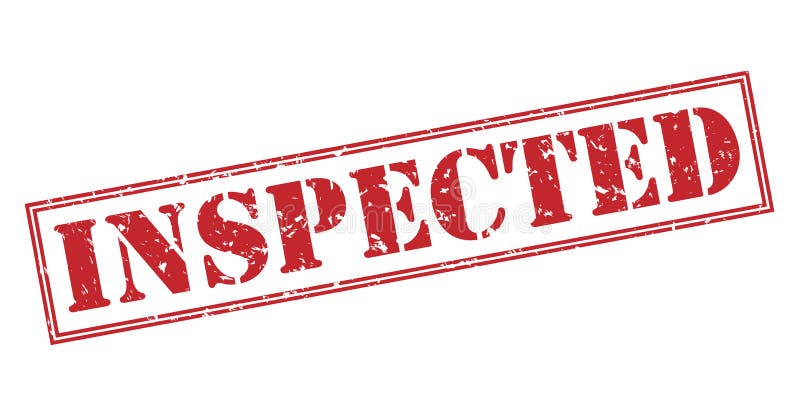 Inspected Approval Regulations Selection Graphic Concept Stock Photo ...
