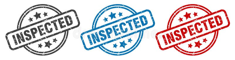 Inspected Sign Stock Illustrations – 688 Inspected Sign Stock ...