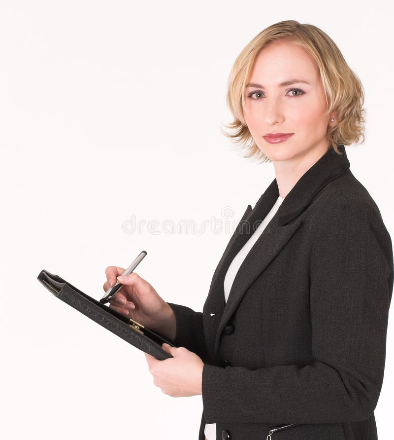 Inspecteur féminin #9 photo stock. Image of remarques - 1002348