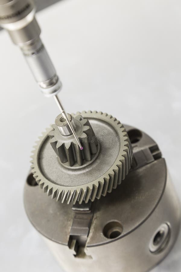 Inspection Automotive Gear Dimension Stock Image - Image of automotive ...
