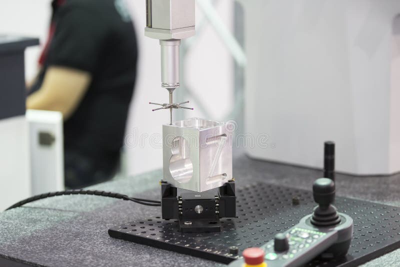 Inspection Automotive Part Dimension Stock Photo - Image of tool ...