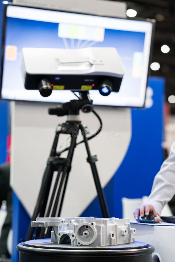 Inspection Automotive Part Dimension Stock Image - Image of accuracy ...