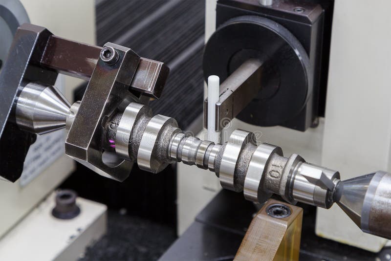 Inspection Cam Shaft of Machining Process Stock Image - Image of ...