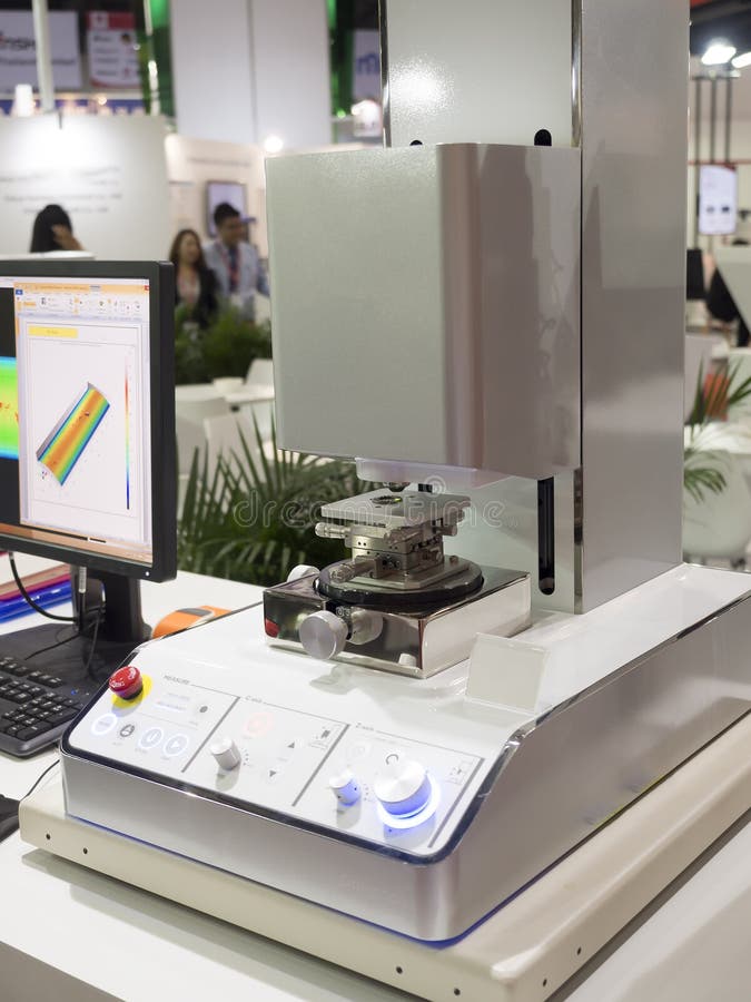 Inspection High Precision Part by Aotumate Vision System Stock Image ...