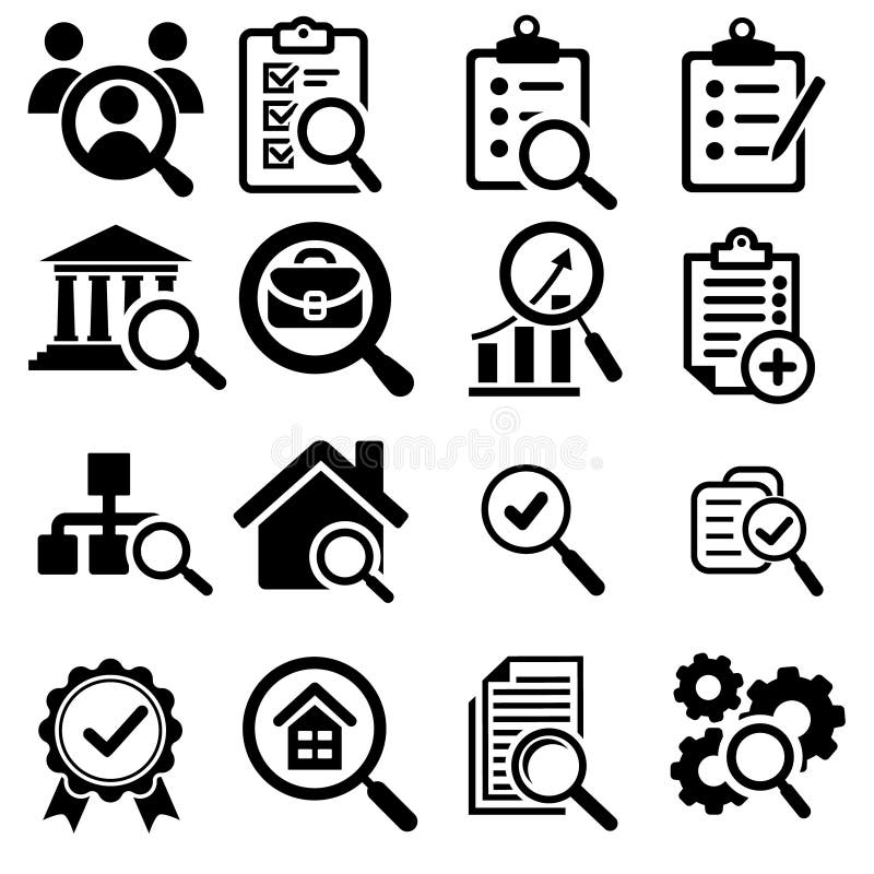 Inspection Icon Stock Illustrations – 32,755 Inspection Icon Stock ...