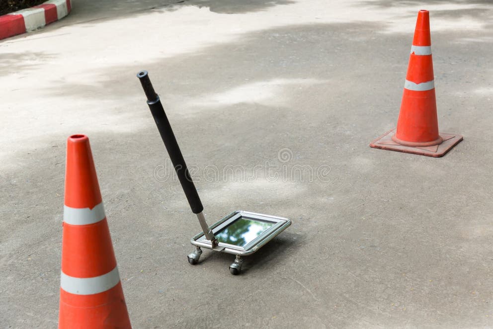 Inspection Mirror for Bomb. Inspection Mirror for Threats of Explosives ...