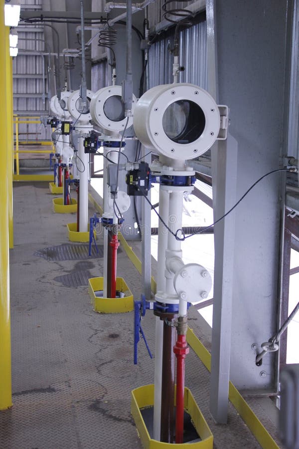 Inspection Ports stock image. Image of processing, transporting - 48260587