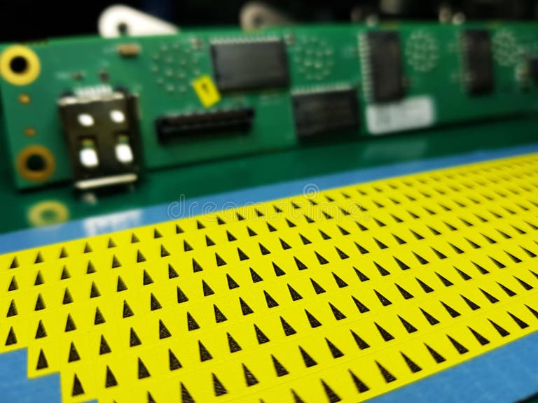 Inspection Rejection Sticker on PCBA,Stickers for Inspection and Stock ...