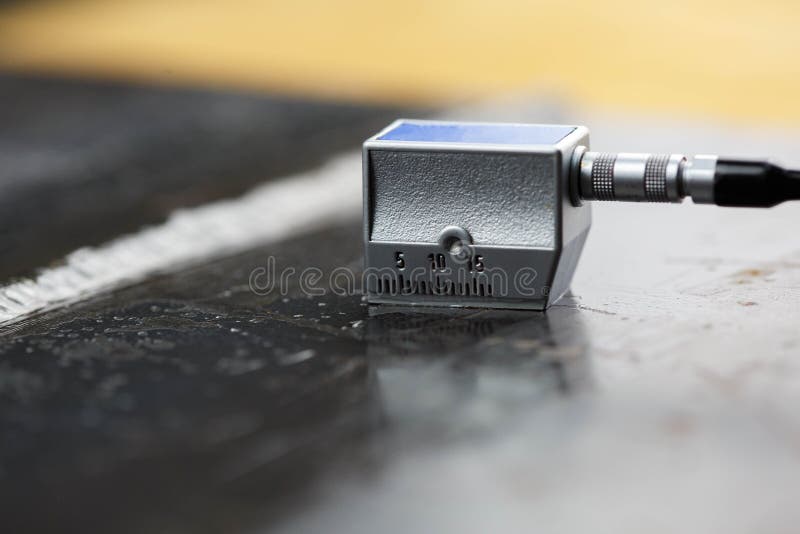 Inspection Welment by Ultrasonic Stock Photo - Image of control, angle ...