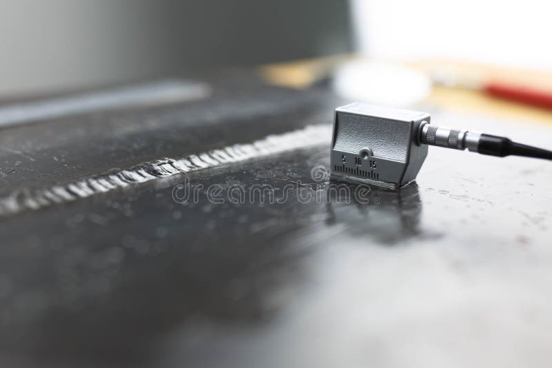 Inspection Welment by Ultrasonic Stock Image - Image of education ...