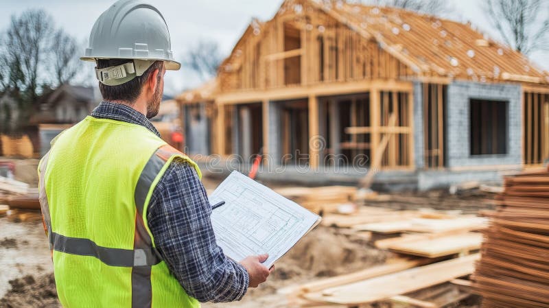 Inspector Assesses Construction Quality while Engineers and Contractors ...