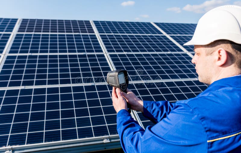 Inspector Examination of Photovoltaic Modules Using a Thermal Imaging ...
