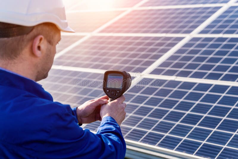 Inspector Examination of Photovoltaic Modules Using a Thermal Imaging ...