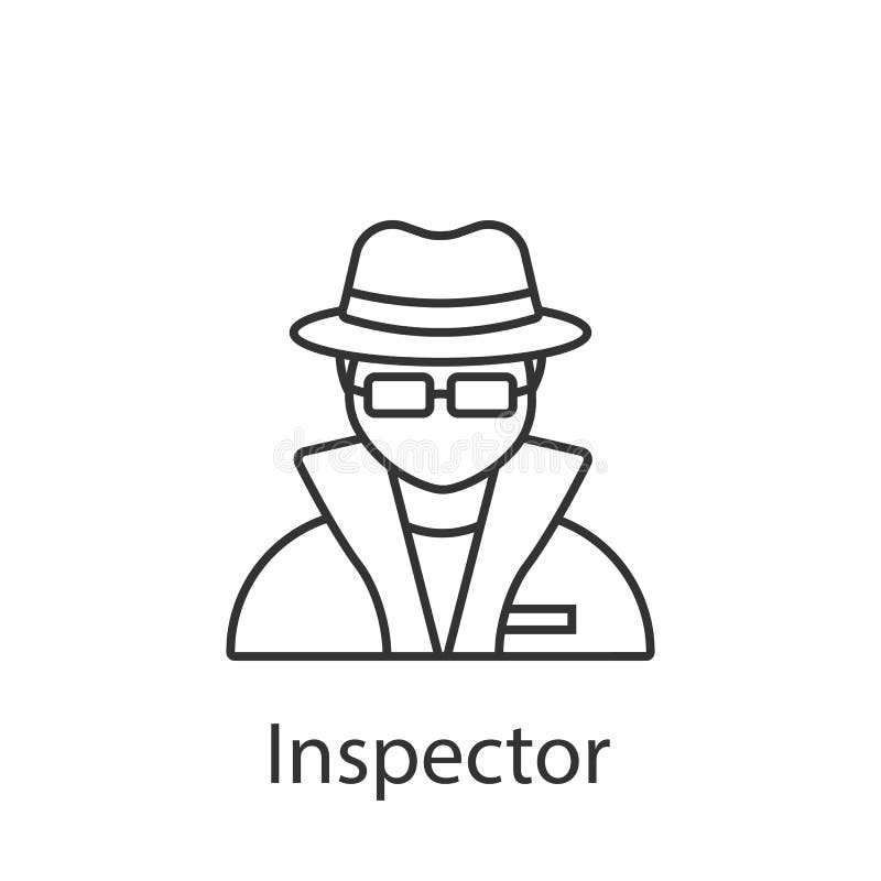 Inspector Icon. Element of Profession Avatar Icon for Mobile Concept ...