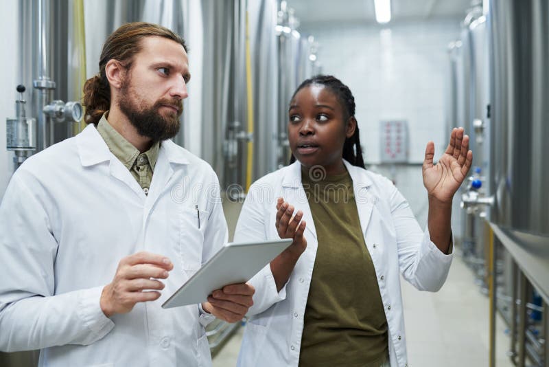 Inspectors are Checking Defects in Welded Steel H-beam Add Joint with ...