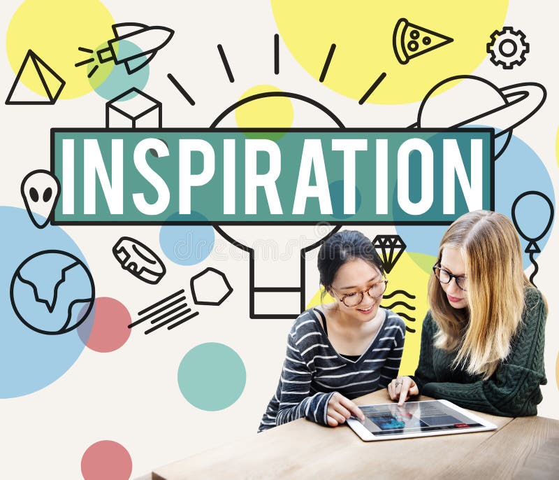 Inspiration Aspiration Imagination Inspire Dream Concept Stock Photo ...