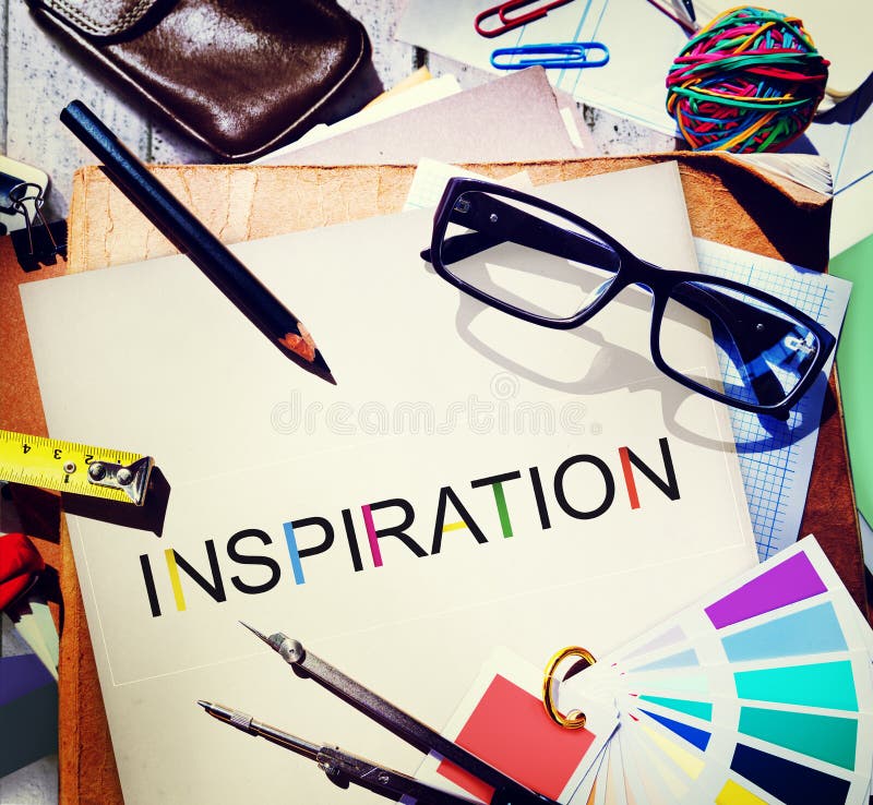 Inspiration Aspiration Imagination Inspire Dream Concept Stock Image ...