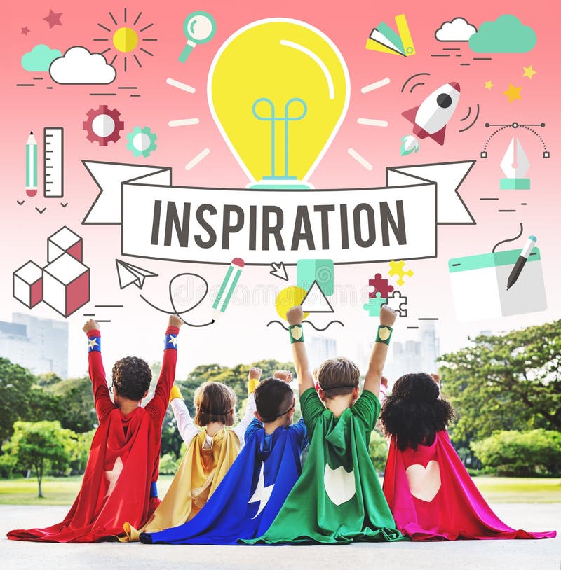 Inspiration Creation Solution Ideas Motivation Concept Stock Image ...