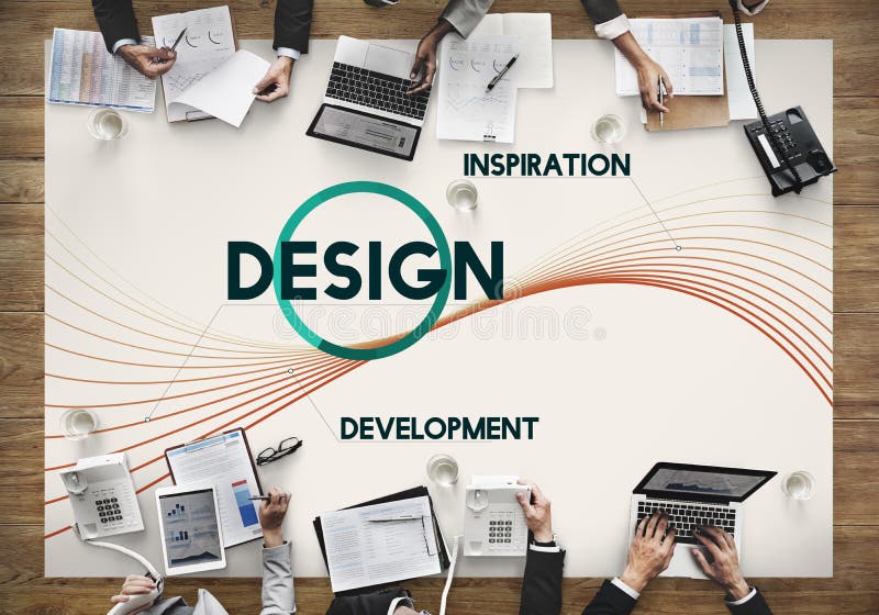 Inspiration Development Design Creative Thinking Concept Stock Image ...