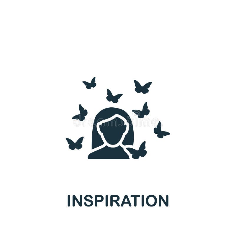 Inspiration Icon from Teamwork Collection. Simple Line Element ... Inspiration Icon from Teamwork Collection. Simple Line Element ...