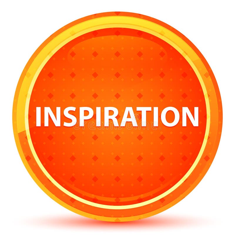Inspiration Natural Orange Round Button Stock Illustration ...