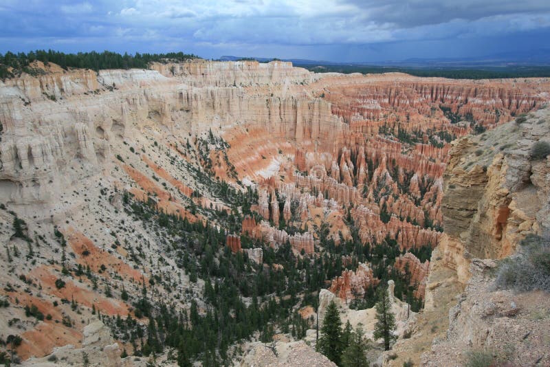 Inspiration Point stock photo. Image of park, canyon, scenic - 7269378