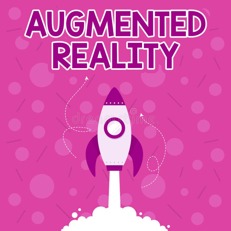 Inspiration Showing Sign Augmented Reality. Internet Concept ...