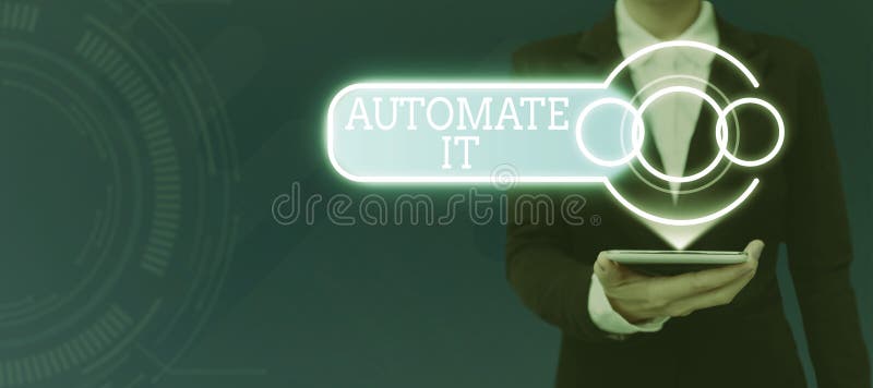 Inspiration Showing Sign Automate it. Word Written on Convert Process ... Inspiration Showing Sign Automate it. Word Written on Convert Process ...
