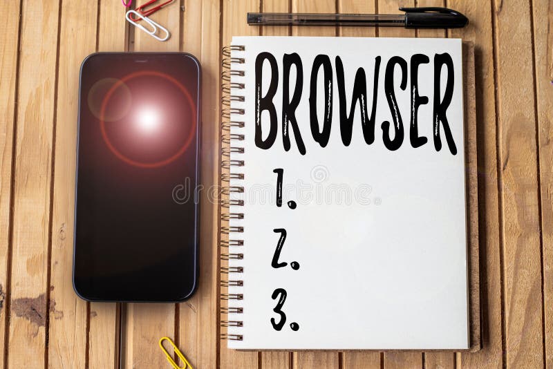 Inspiration Showing Sign Browser Business Idea Computer Program Graphical User Interface