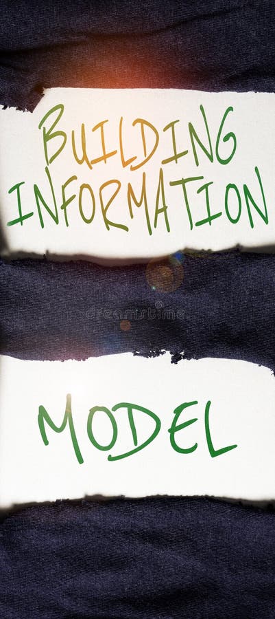 Inspiration Showing Sign Building Information Model. Word for Process of Adding Structure To ...