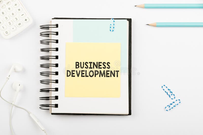 Inspiration Showing Sign Business Development. Business Overview ...