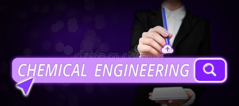 Text Caption Presenting Chemical Engineering. Business Concept ...