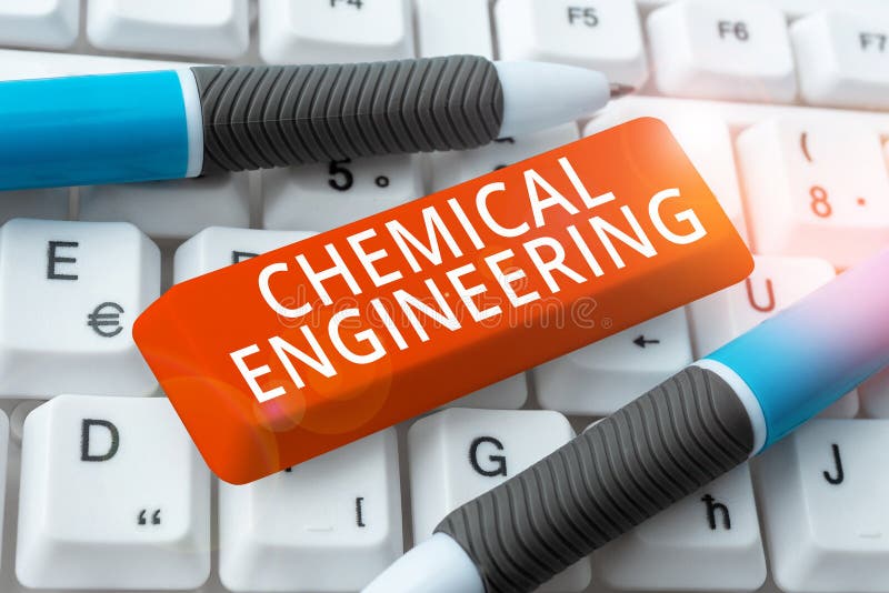 Inspiration Showing Sign Chemical Engineering. Word for Developing ...