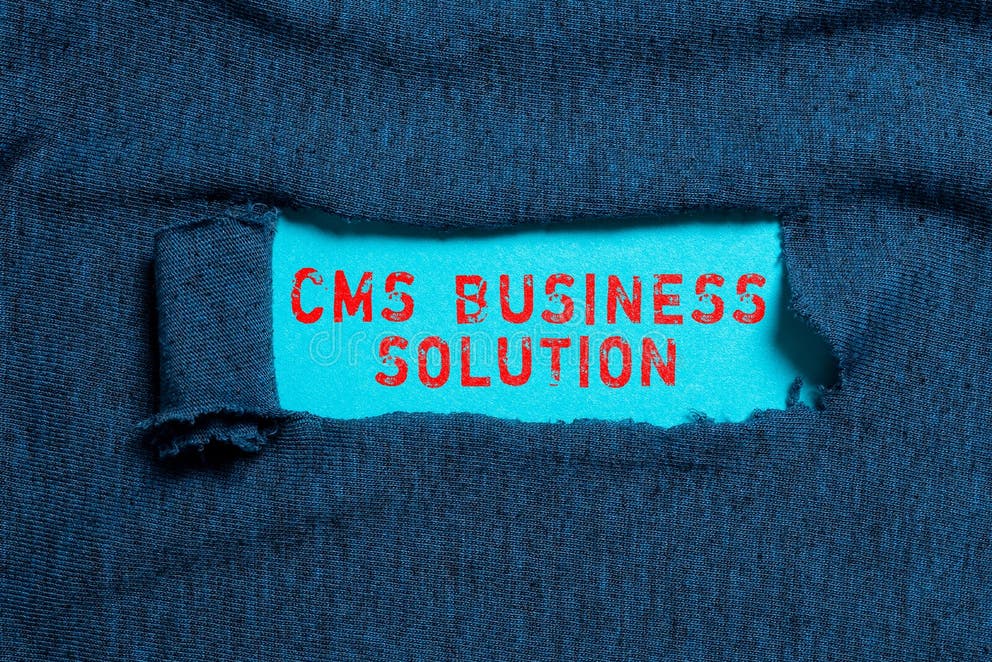 Handwriting Text Cms Business Solution. Business Showcase Software Application Use To Create and ...