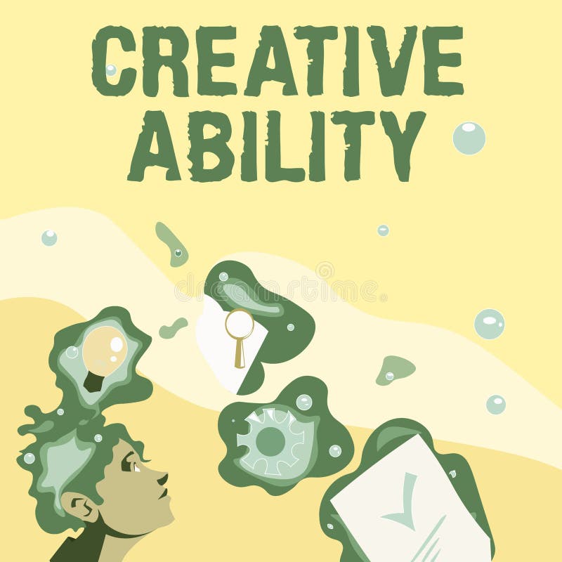 Inspiration Showing Sign Creative Ability. Business Idea Able To ...