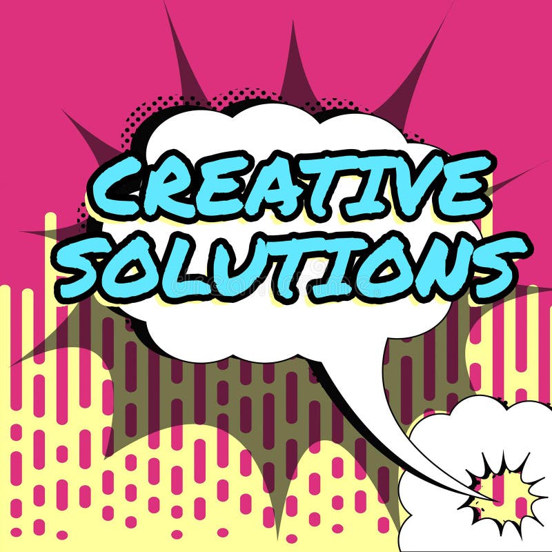 Inspiration Showing Sign Creative SolutionsOriginal and Unique Approach ...