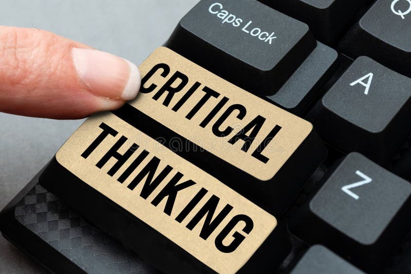 Inspiration Showing Sign Critical Thinking. Word for Sequence of Stages ...