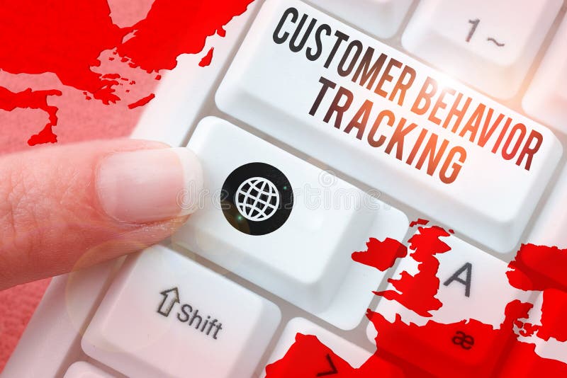 Inspiration Showing Sign Customer Behavior Tracking. Internet Concept ...