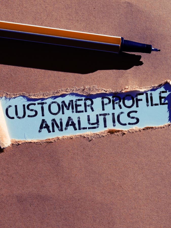 Inspiration Showing Sign Customer Profile Analytics. Concept Meaning ... Inspiration Showing Sign Customer Profile Analytics. Concept Meaning ...