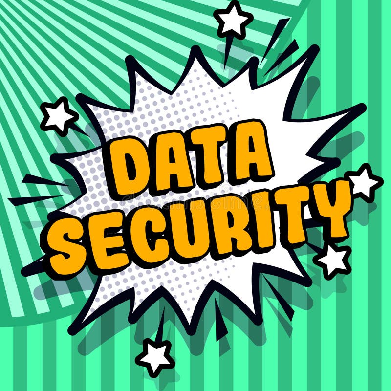 Inspiration Showing Sign Data Security. Conceptual Photo ...