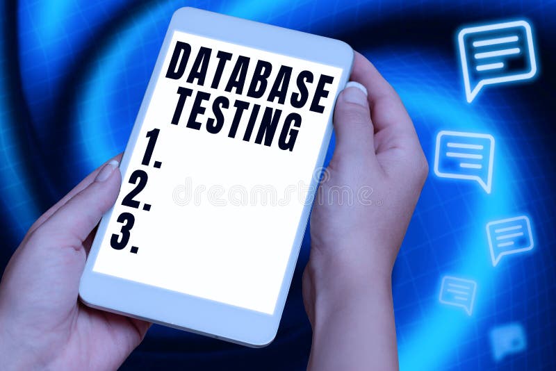 Conceptual Display Database Testing. Business Approach Involves the ...